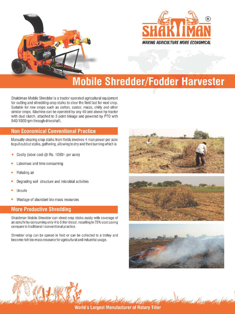 Shaktiman Mobile Shredder | PDF