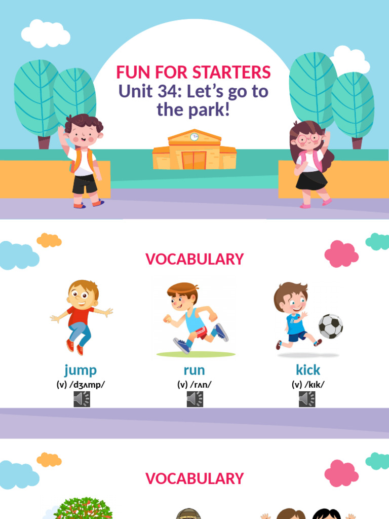 Park Fun for Young Learners | PDF
