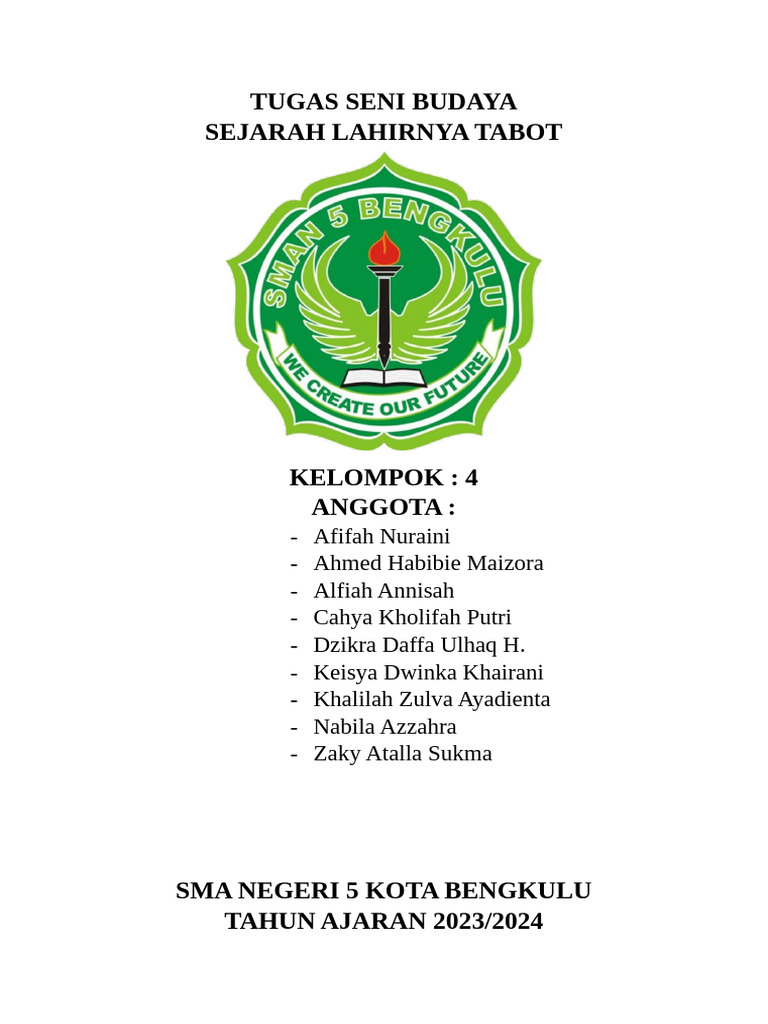 Sejarah Tabot | PDF