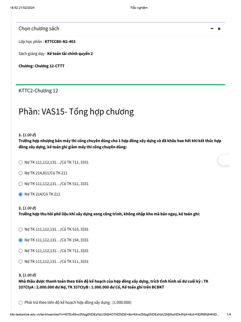 PH N: VAS15-T NGH PCH NG: CH NCH NG Sách | PDF