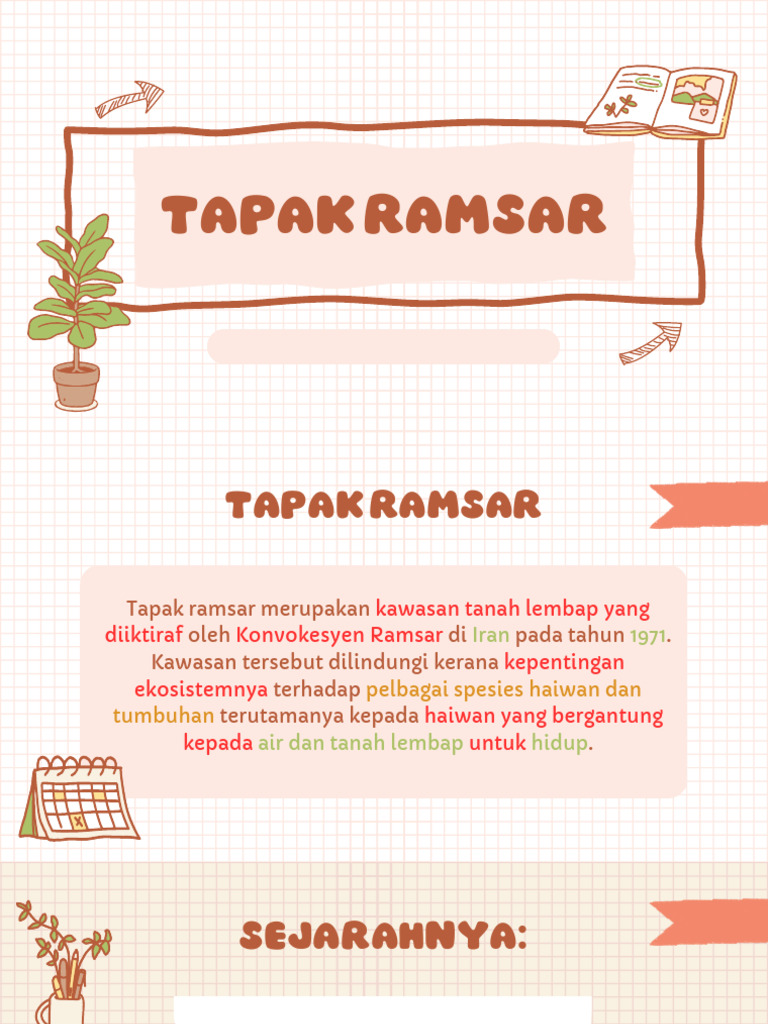 Pembentangan Tapak Ramsar | PDF