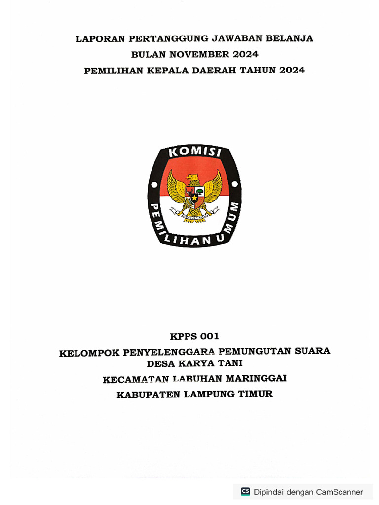 Contoh SPJ Kpps | PDF