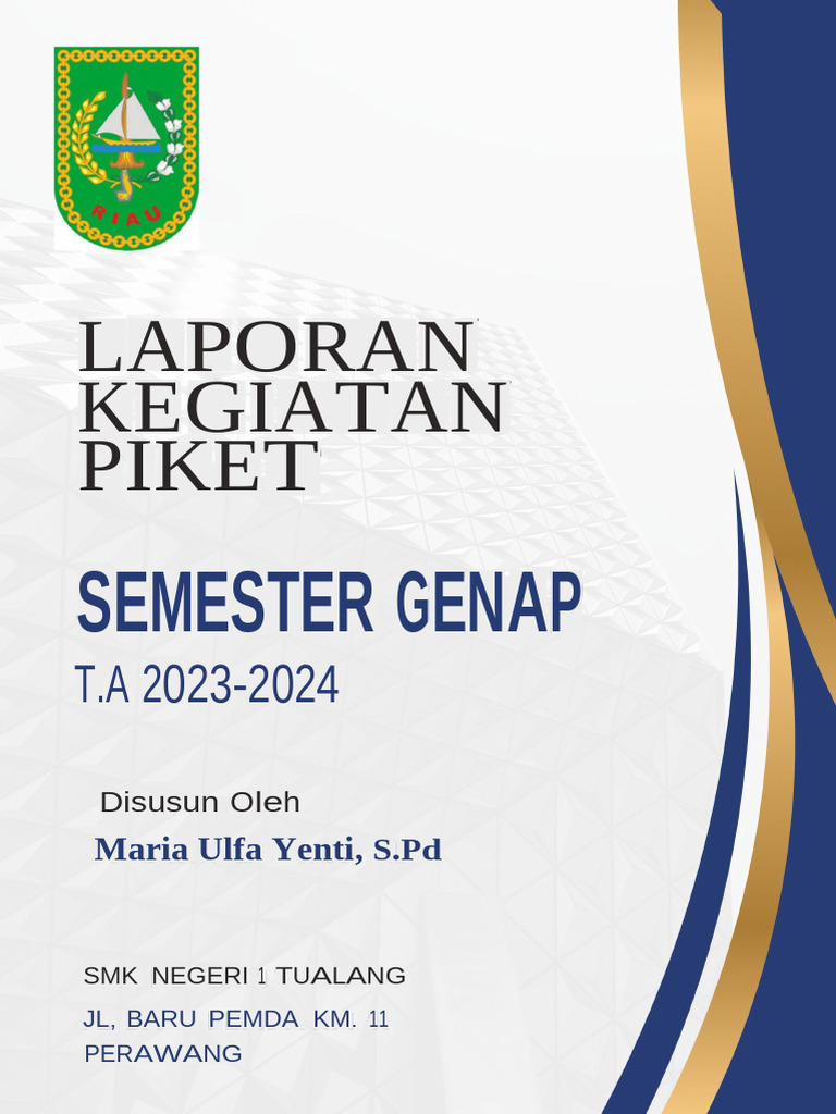 Laporan Piket - Maria Ulfa | PDF