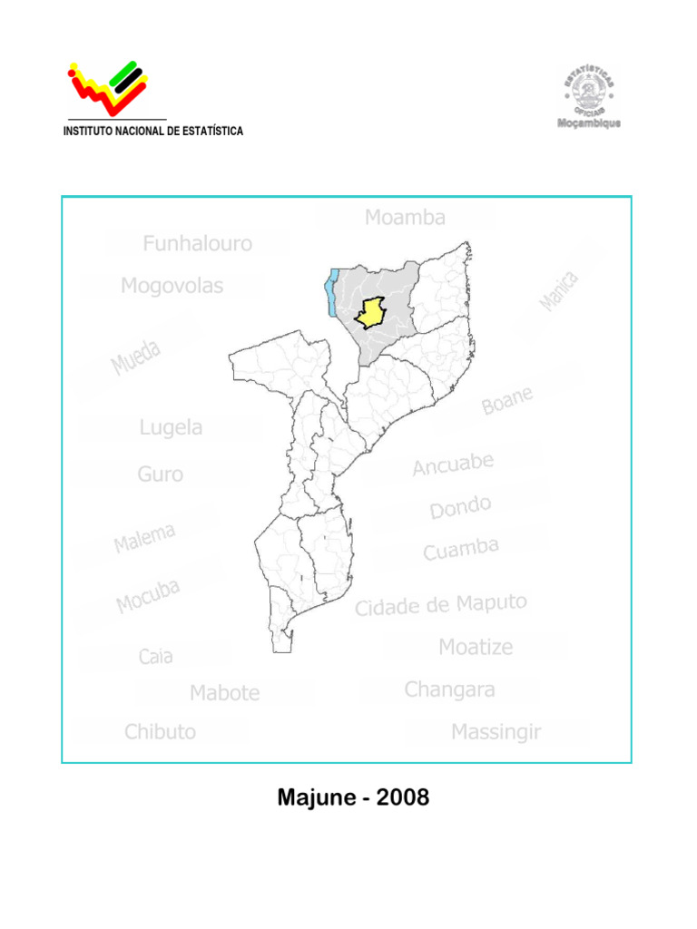 Distrito de Majune | PDF | Informação | População mundial