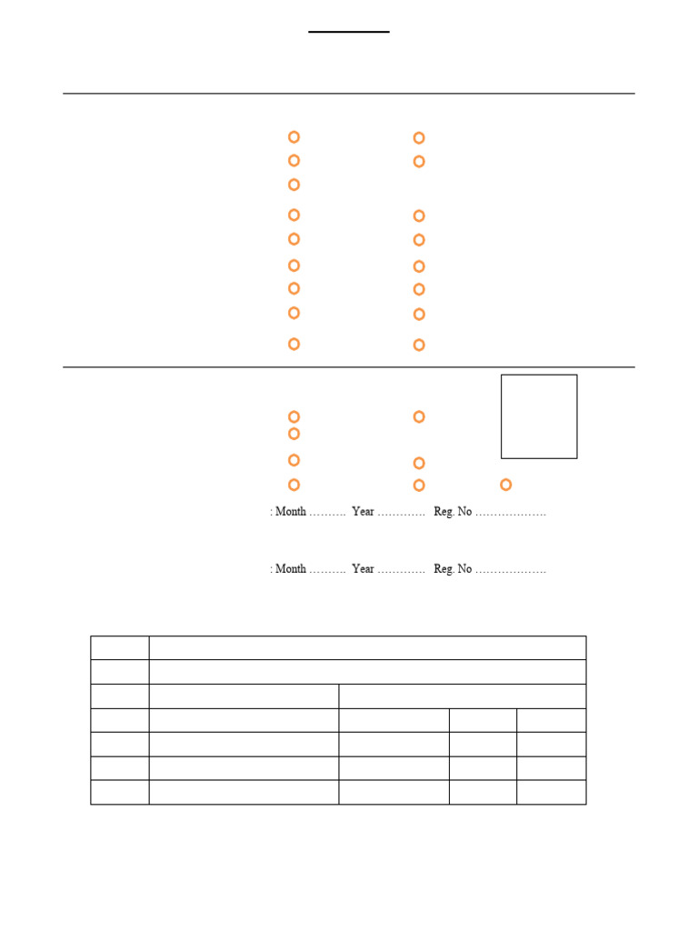 HSE Application Form for 2025 Exams | PDF