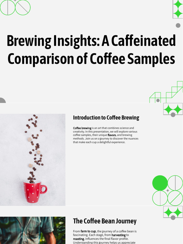 Slidesgo Brewing Insights A Caffeinated Comparison of Coffee Samples 20241124125904mp6y | PDF ...