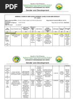 GAD Plan and Budget Sample Template For 2025 Updated | PDF | Physical ...
