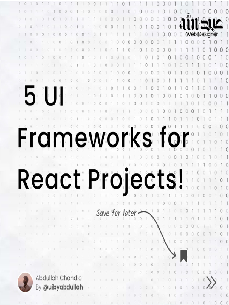 5 UI Frameworks For React Projects! PDF | PDF