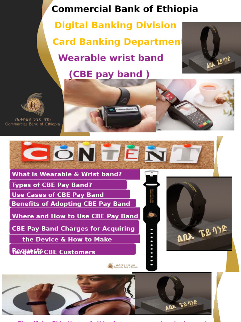 Wearable Wrist Band Training Ppt001 | PDF | Wearable Technology | Point ...
