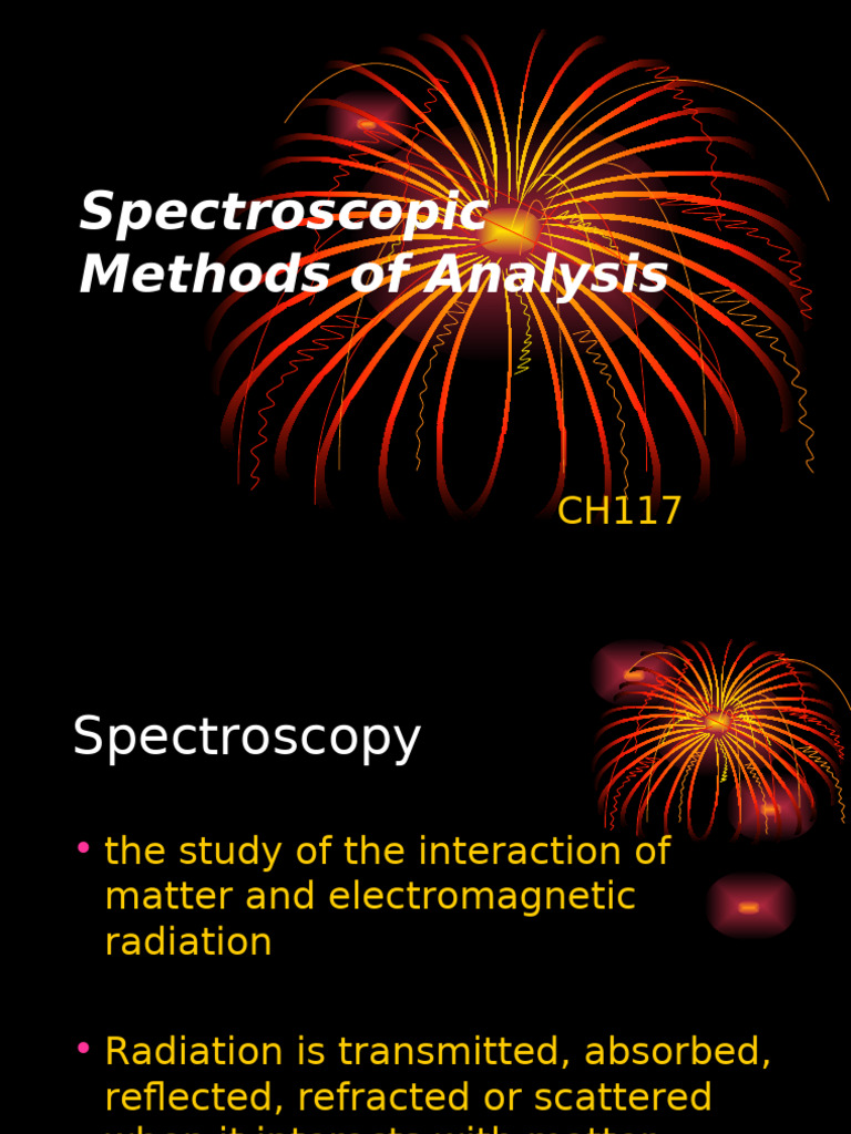Atomic Spectros | PDF | Electromagnetic Radiation | Absorption Spectroscopy