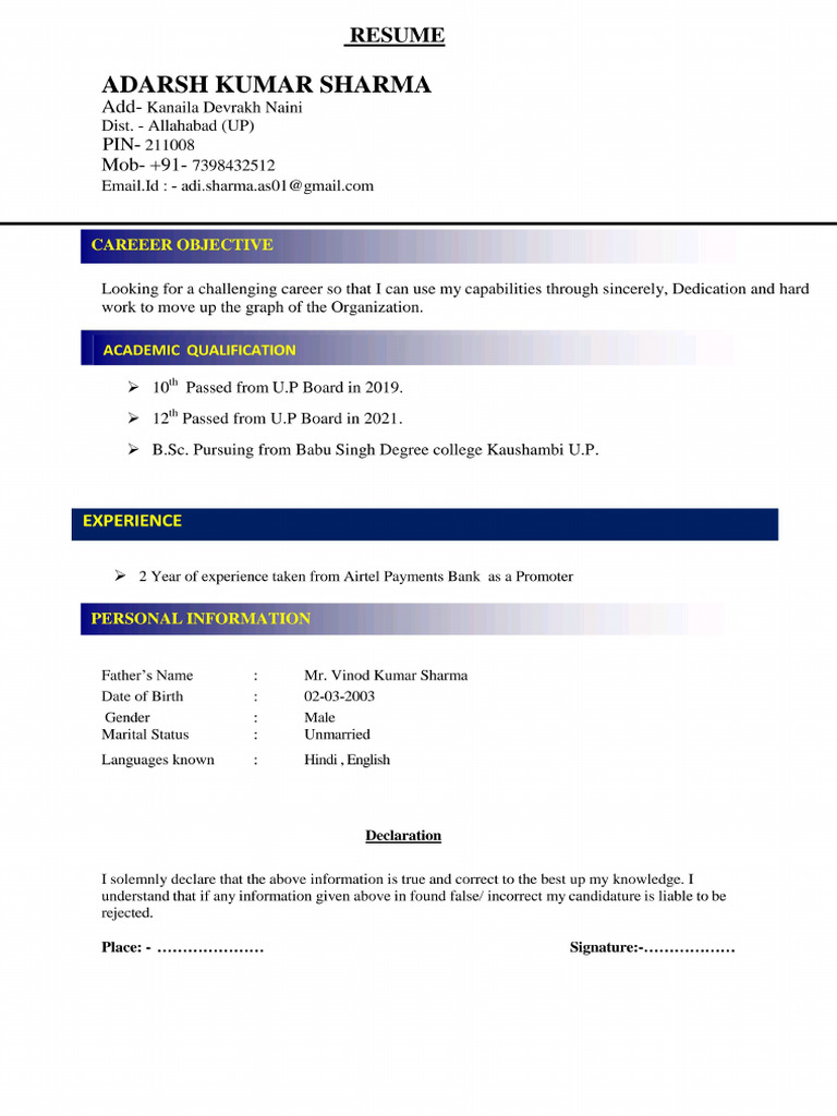 Adarsh Kr. Sharma | PDF