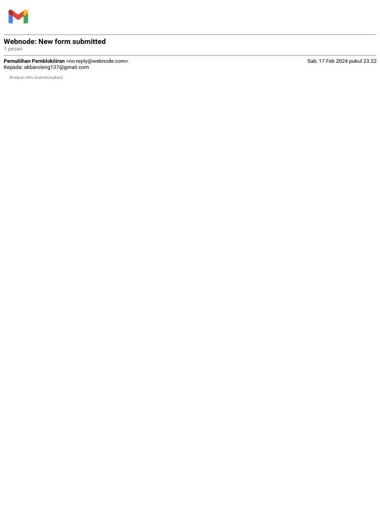 Gmail - Webnode - New Form Submitted | PDF