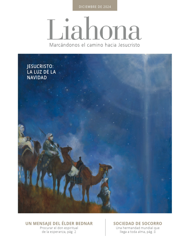 Liahona Magazine 2024 12 Dec | PDF | Cristo (título) | Jesús