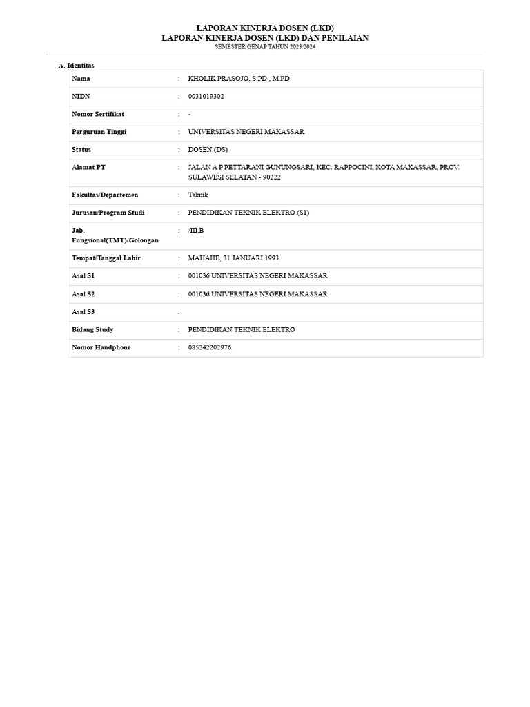 LKD - 0031019302 TA 2023 - 2024 Genap | PDF