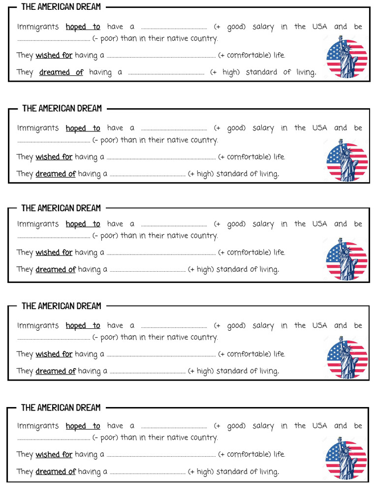 The American Dream | PDF