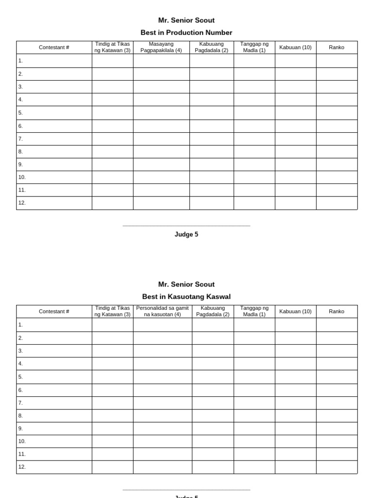 MR Senior Scout | PDF | Games & Activities | Home & Garden