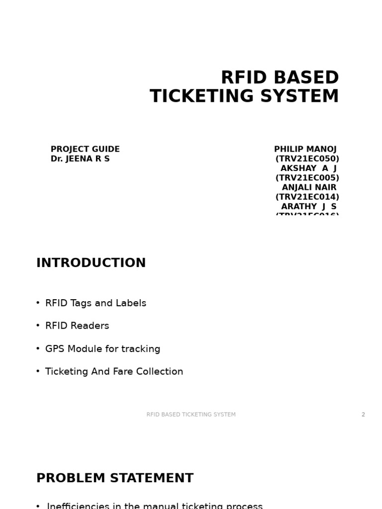 Rfid 6 | PDF | Radio Frequency Identification | Computing