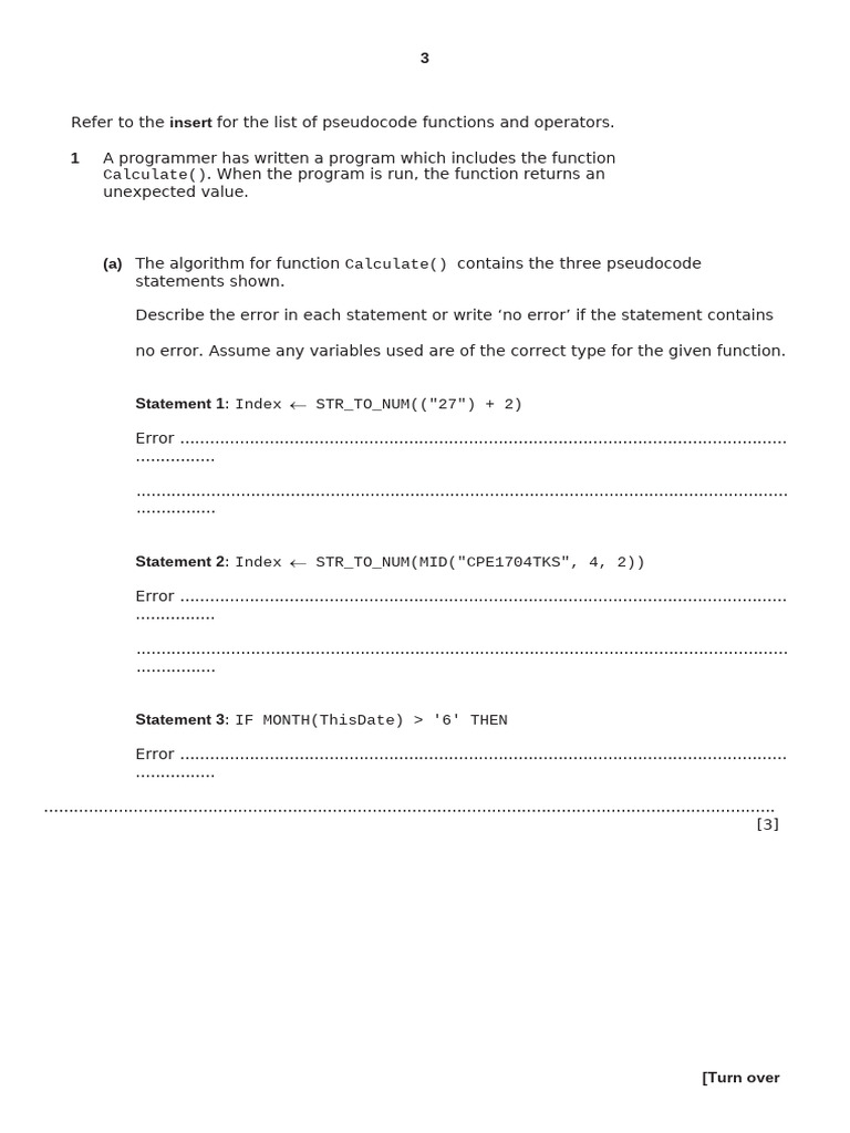 Question Paper 4 | PDF | Computer Programming | Applied Mathematics