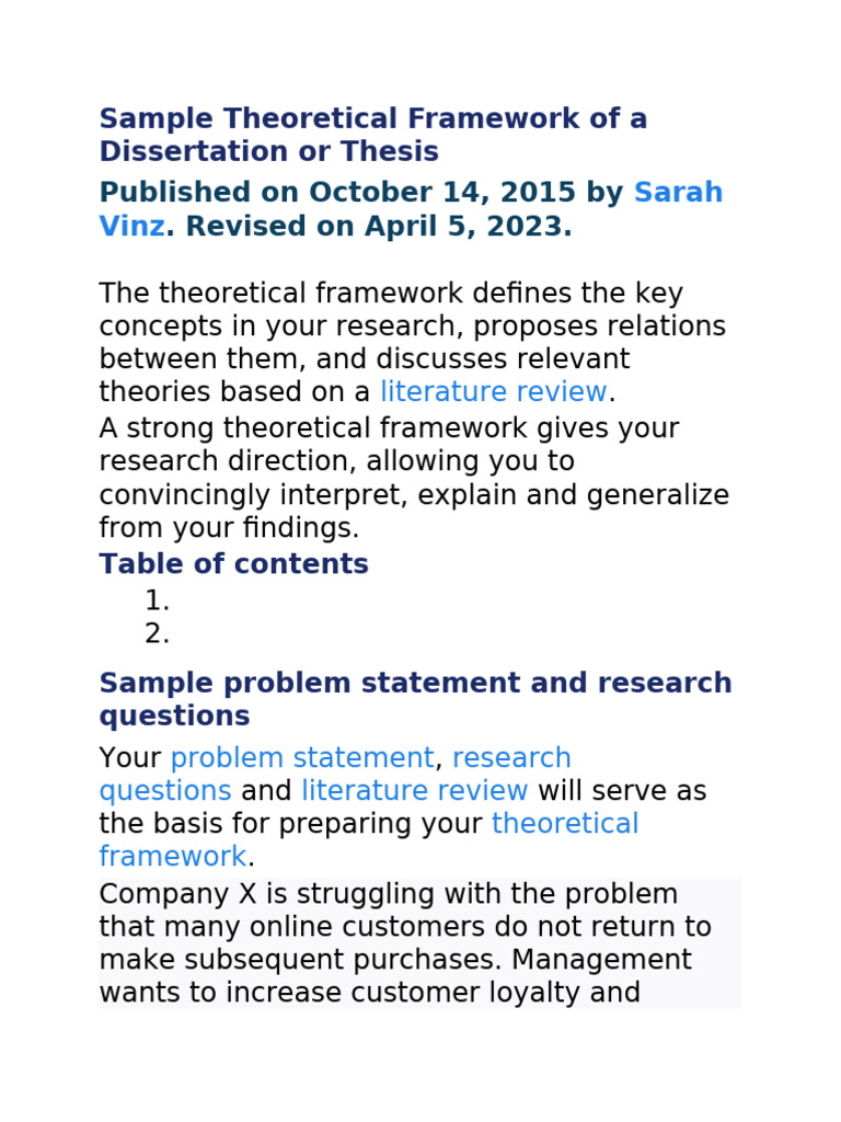 Contoh Rancangan Teoritis | PDF | Educational Technology | Theory