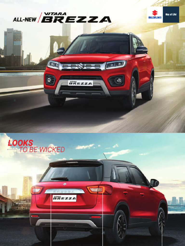 Vitara Brezza | PDF | Headlamp | Wheeled Vehicles