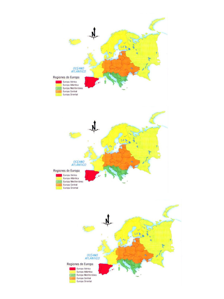 Mapa de Las Regiones | PDF