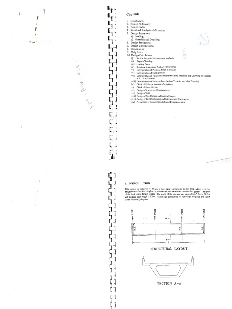 Bridge Engineering Design Project Polytechnic University Hong Kong 99pp Pdf 