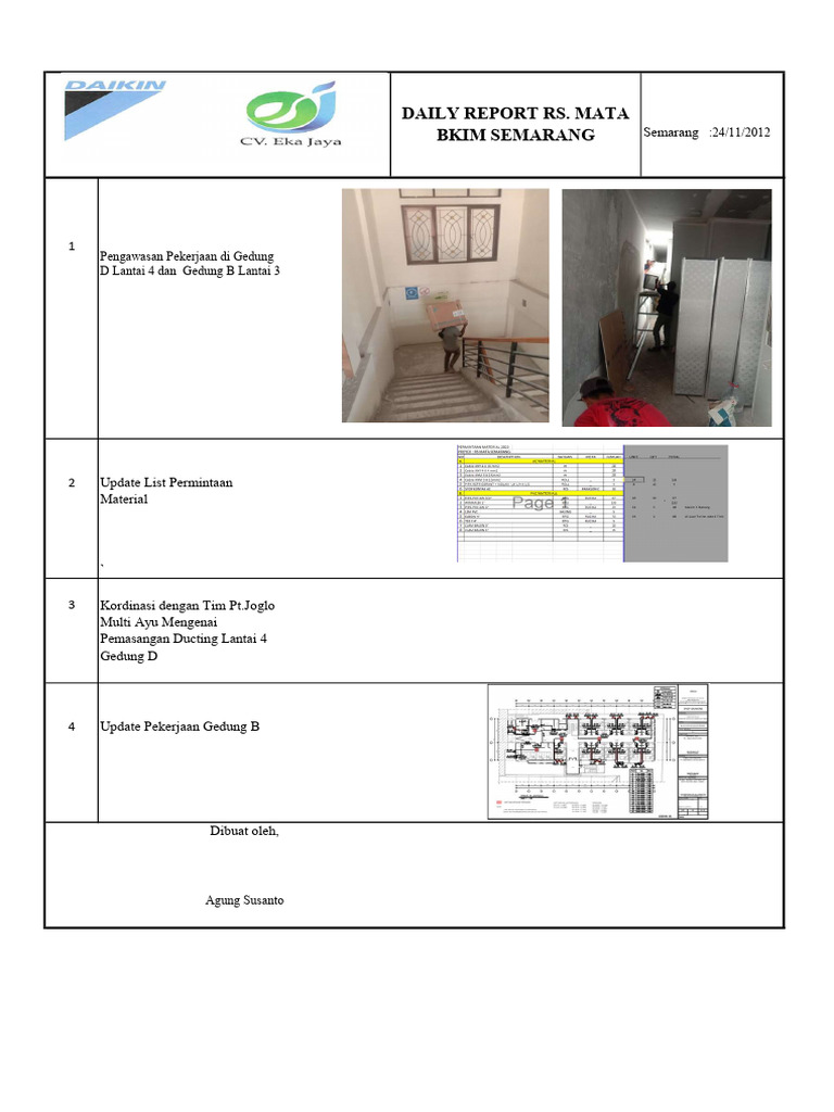 DAILY REPORT RS.MATA BKIM SEMARANG 24-11-2023 | PDF