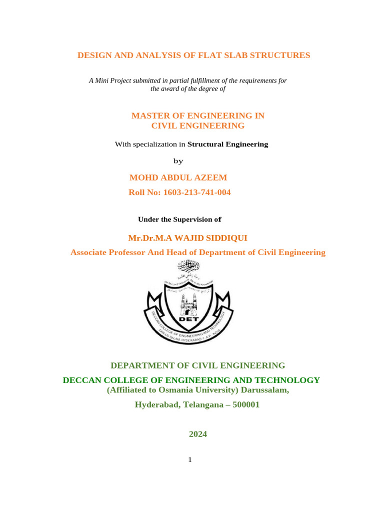 Sample Format For Mini Project | PDF