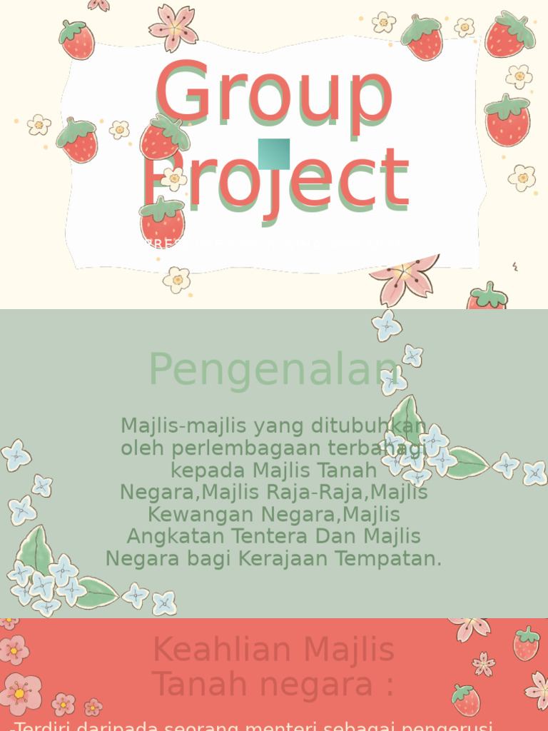 Red and Green Cute Aesthetic Group Project Presentation | PDF