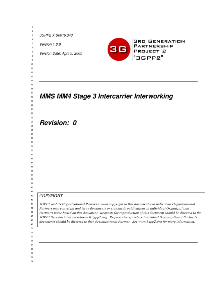 MMS MM4 Stage 3 Intercarrier Interworking | PDF | Multimedia Messaging Service | Hypertext ...