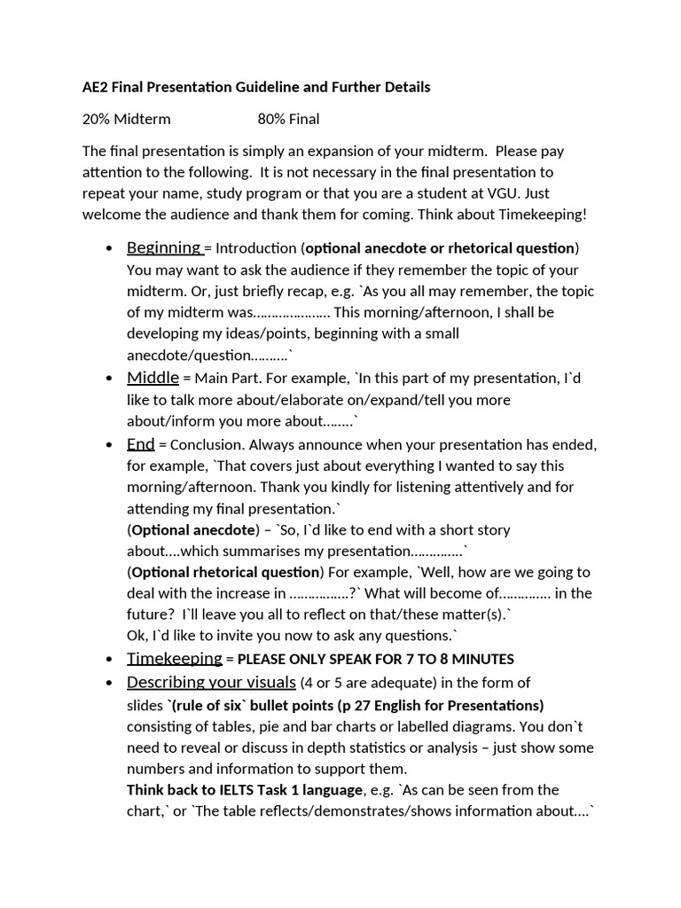 Final Pres.Skills Info. | PDF | Human Communication