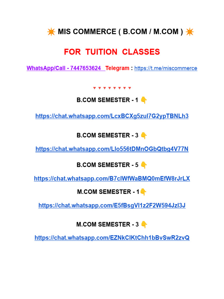 B.COM SEM. 5 SYLLABUS_copy | PDF