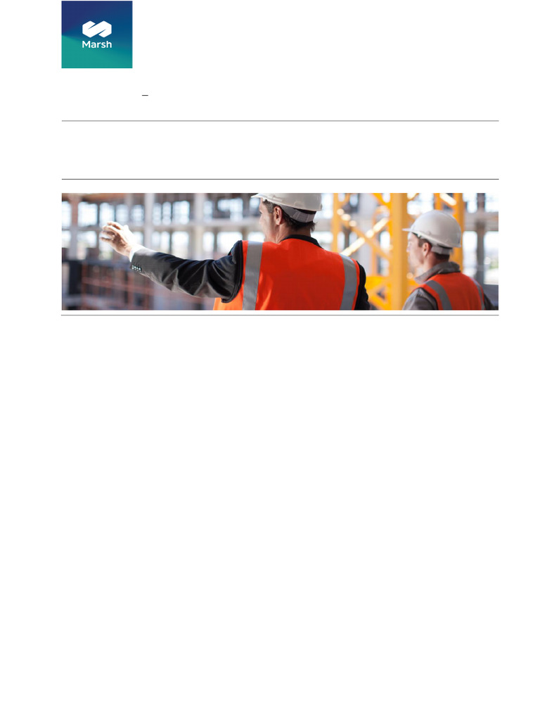 Risk Engineering Bulletin - Marsh Specialty - Inspection and ...