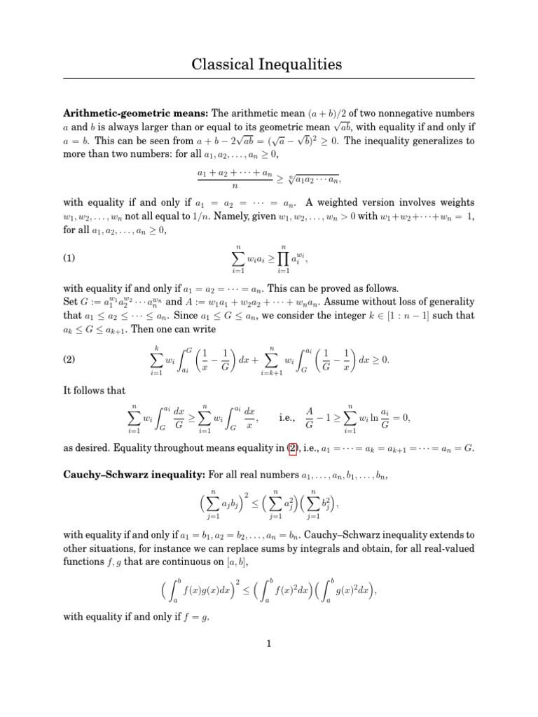 M235Lect6 | PDF | Inequality (Mathematics) | Mathematical Analysis