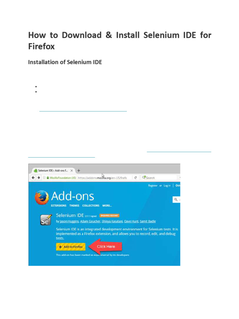1 - Selenium Reference | PDF | Selenium (Software) | Computing