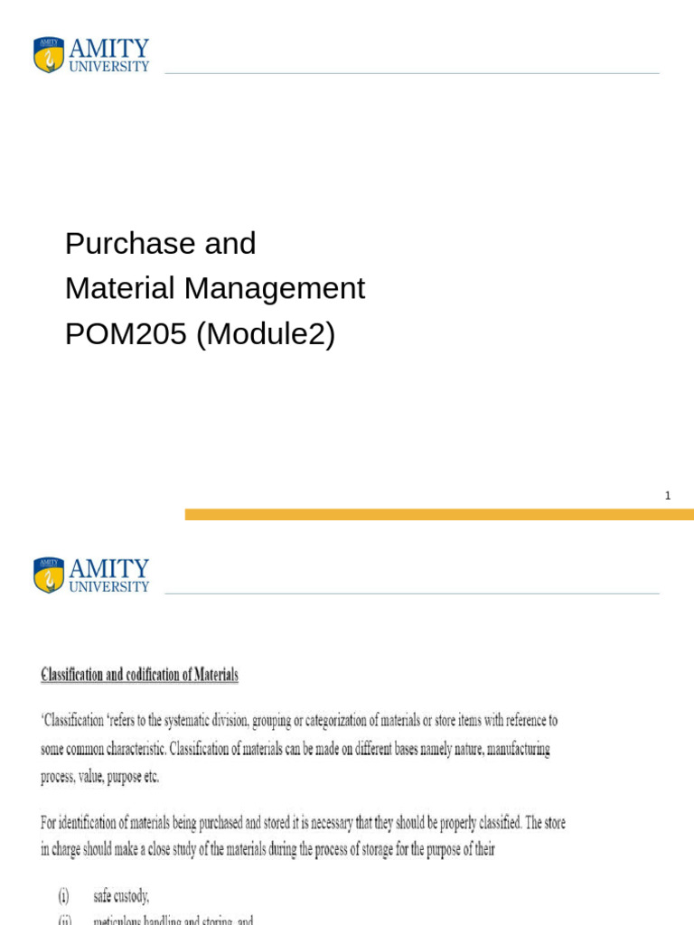 Codification in Material Management | PDF | Screw | Procurement