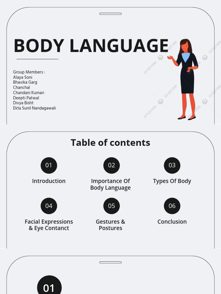 BODY_LANGUAGE[1] | PDF | Body Language | Nonverbal Communication