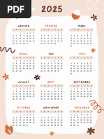 Pipsc Ipfpc 2024 2025 Calendar Calendrier PDF | PDF