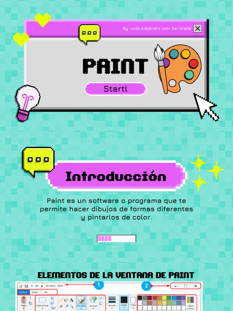 Elementos Clave de Paint para Estudiantes | PDF | Hogar, jardinería y ...