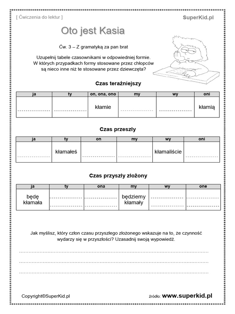 Lektury Oto Jest Kasia 3 - Kopia | PDF