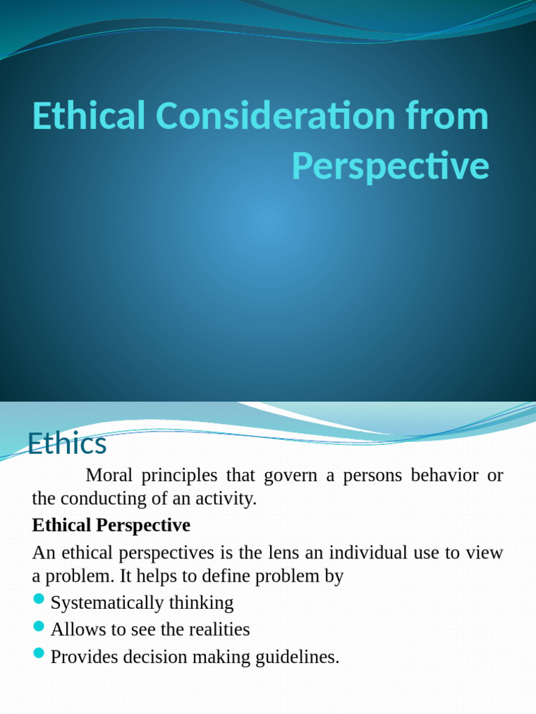 Ethical Perspectives in Multicultural Counseling | PDF