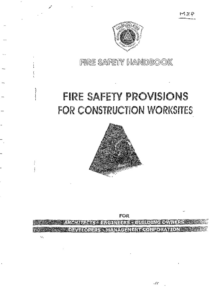 Qatar Fire Safety Provisions For Construction Worksites | PDF