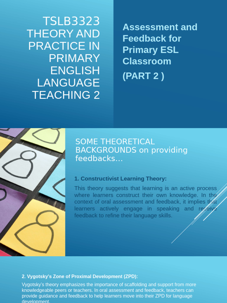 Effective Feedback in Primary ESL Teaching | PDF | Learning | Cognitive ...