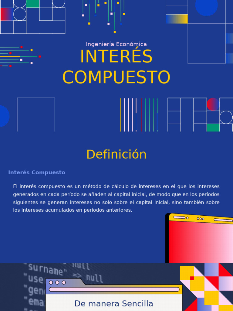 Guía Completa sobre Interés Compuesto | PDF | Interés compuesto | Interés