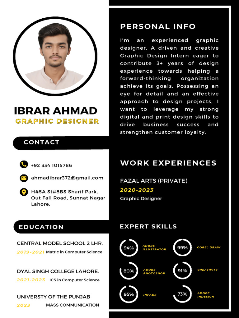 Ibrar CV | PDF