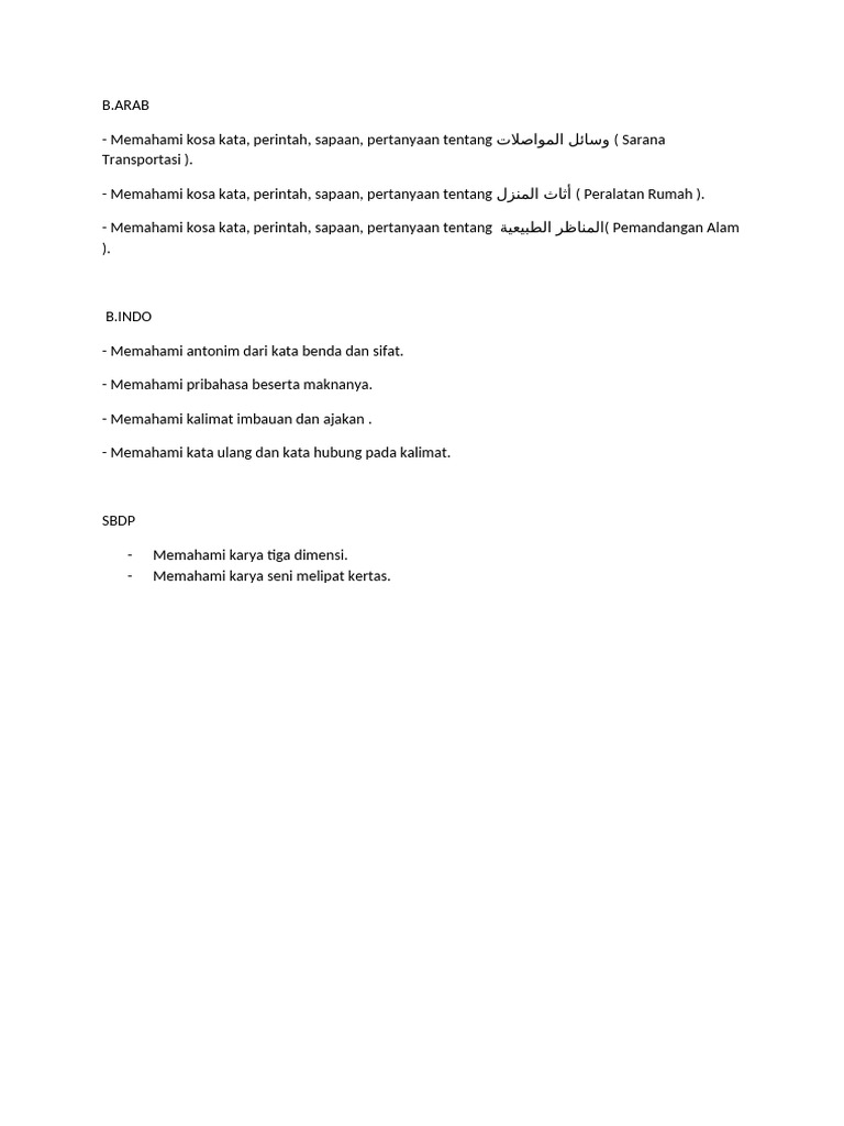 Bunyi TP RDM 2023-2024 | PDF | Kajian Bahasa Asing