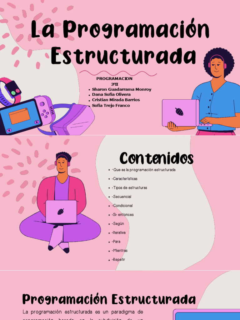 Presentacion Programacion Estructurada | PDF | Programación de computadoras | Programa de ...