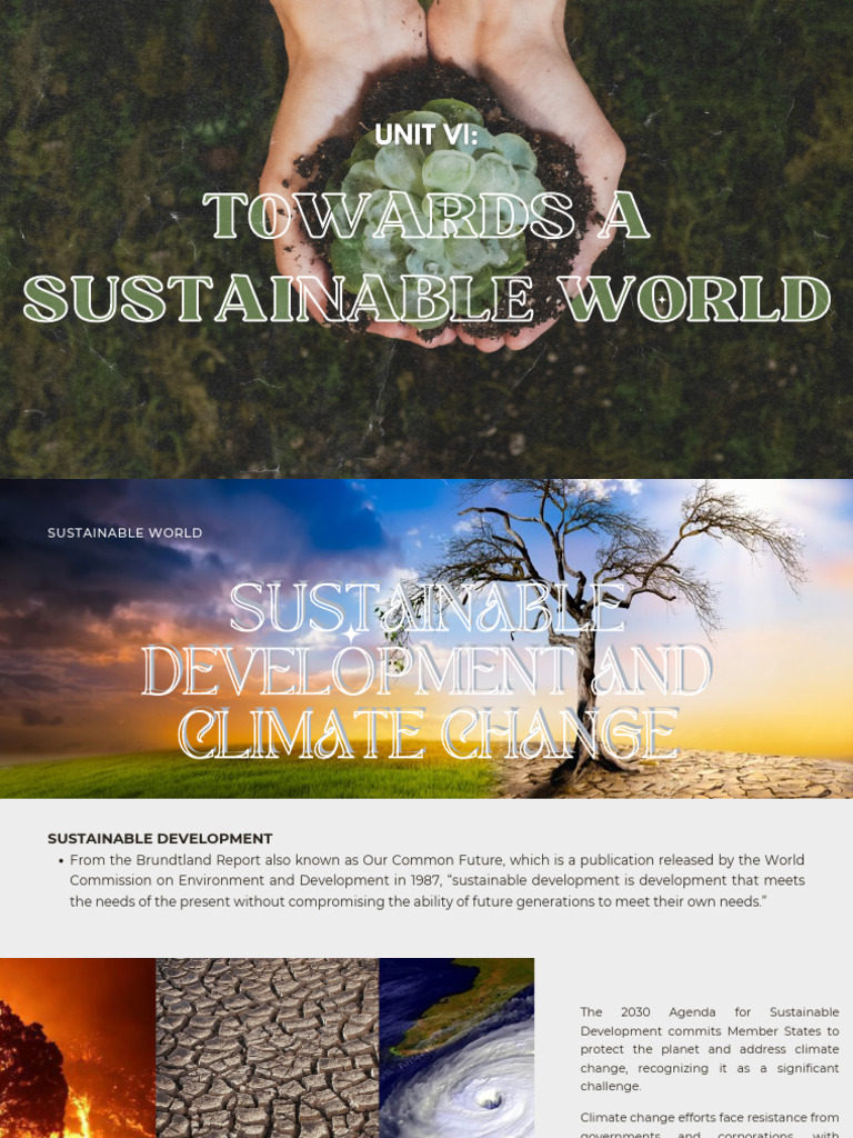 TCW Reporting | PDF | Sustainability | Climate Change