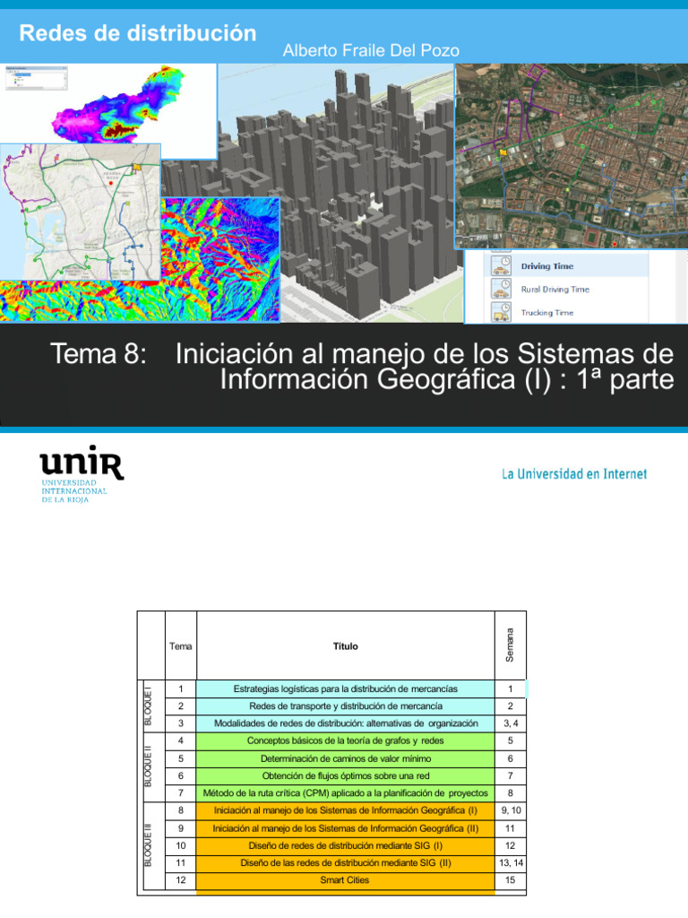 Tema 8 (Parte 1) | PDF | Sistema de información geográfica | Arc Gis