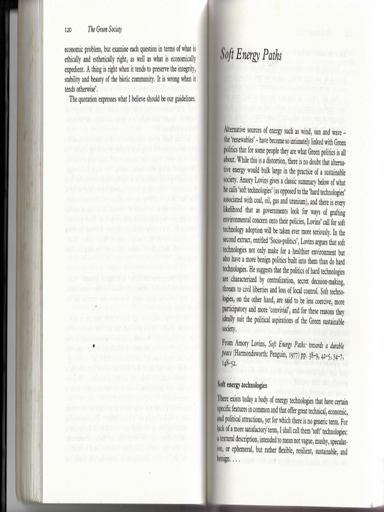 12.) Soft Energy Paths | PDF